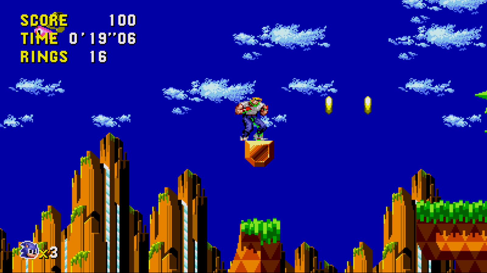 Axel stone (+ Shiva) in Sonic CD [Sonic CD (2011)] [Works In Progress]