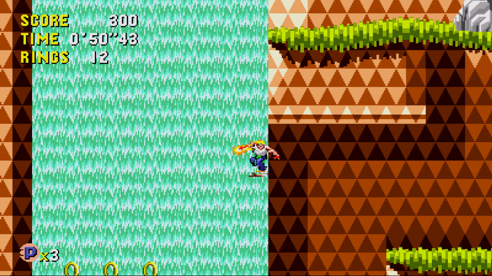 Axel stone (+ Shiva) in Sonic CD [Sonic CD (2011)] [Works In Progress]