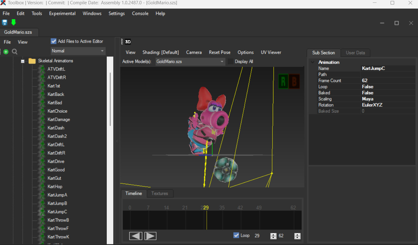 Birdo (Striker Charged) Custom Animations Work In Progress for Mario Kart 8 Deluxe | MK8D Works ...