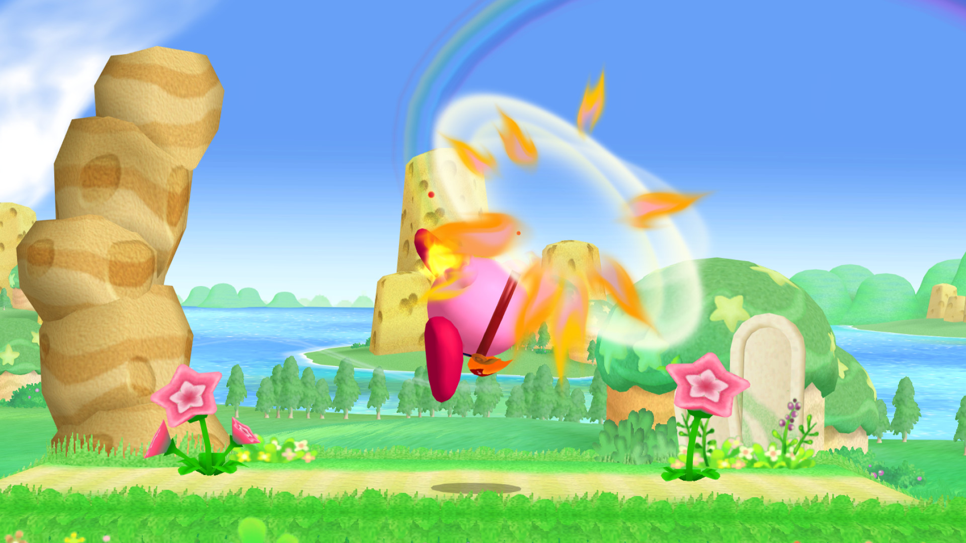 Burning and Freeze Work In Progress for Kirby's Return to Dream Land ...