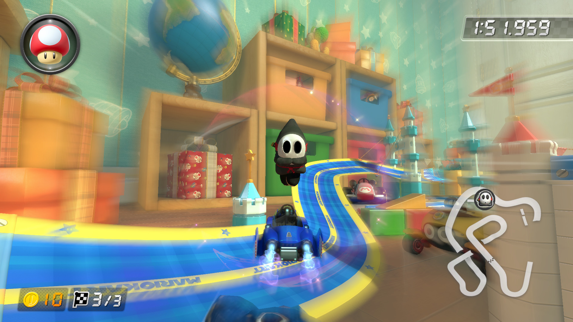 Shy Guy Ninja (with Tour Animations) Work In Progress for Mario Kart 8 ...