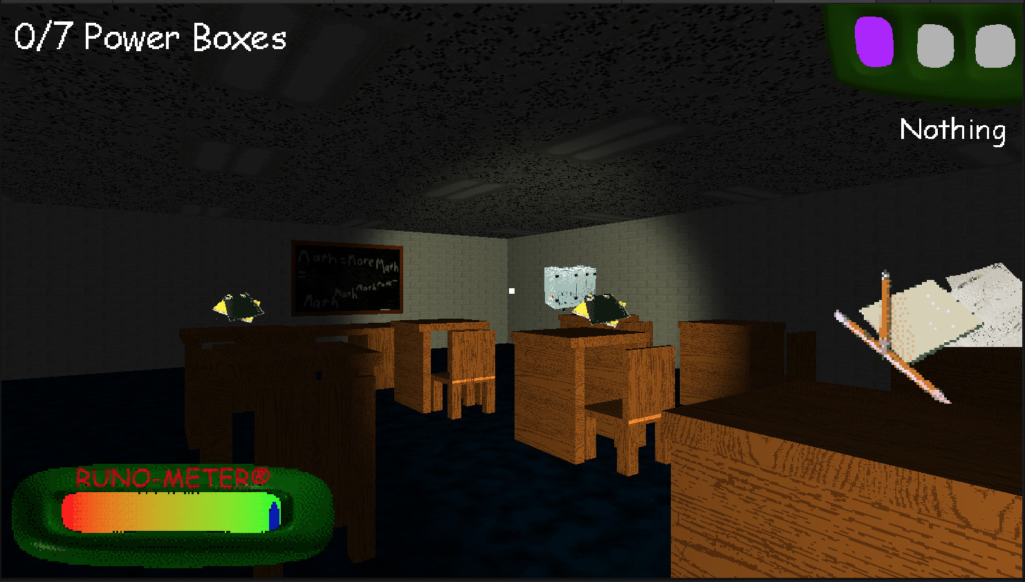 Baldi's Dark School Final Early Build Work In Progress for Baldi's ...