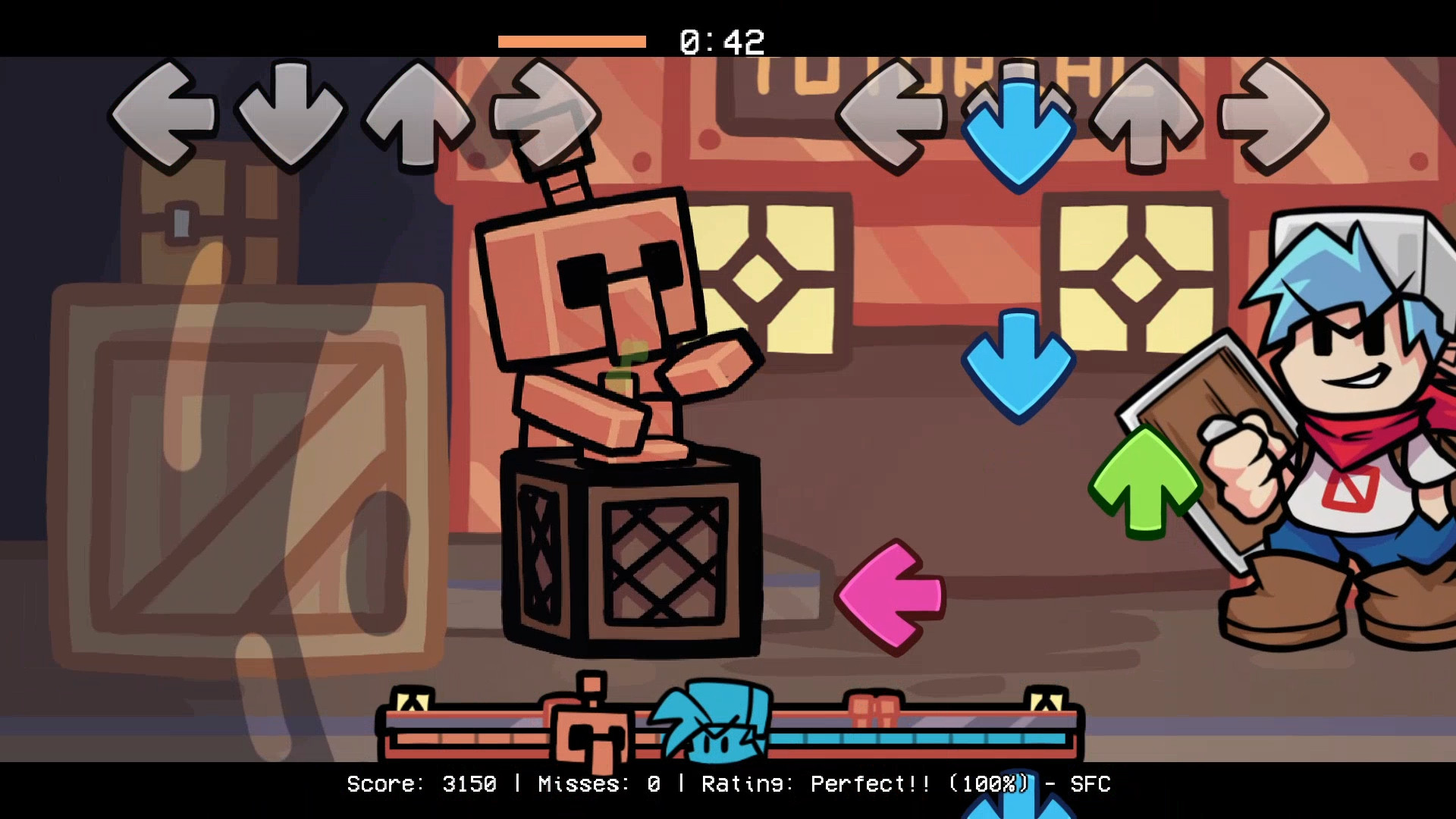 MINECRAFT BLOCK FUNKIN Work In Progress for Friday Night Funkin' | FNF ...