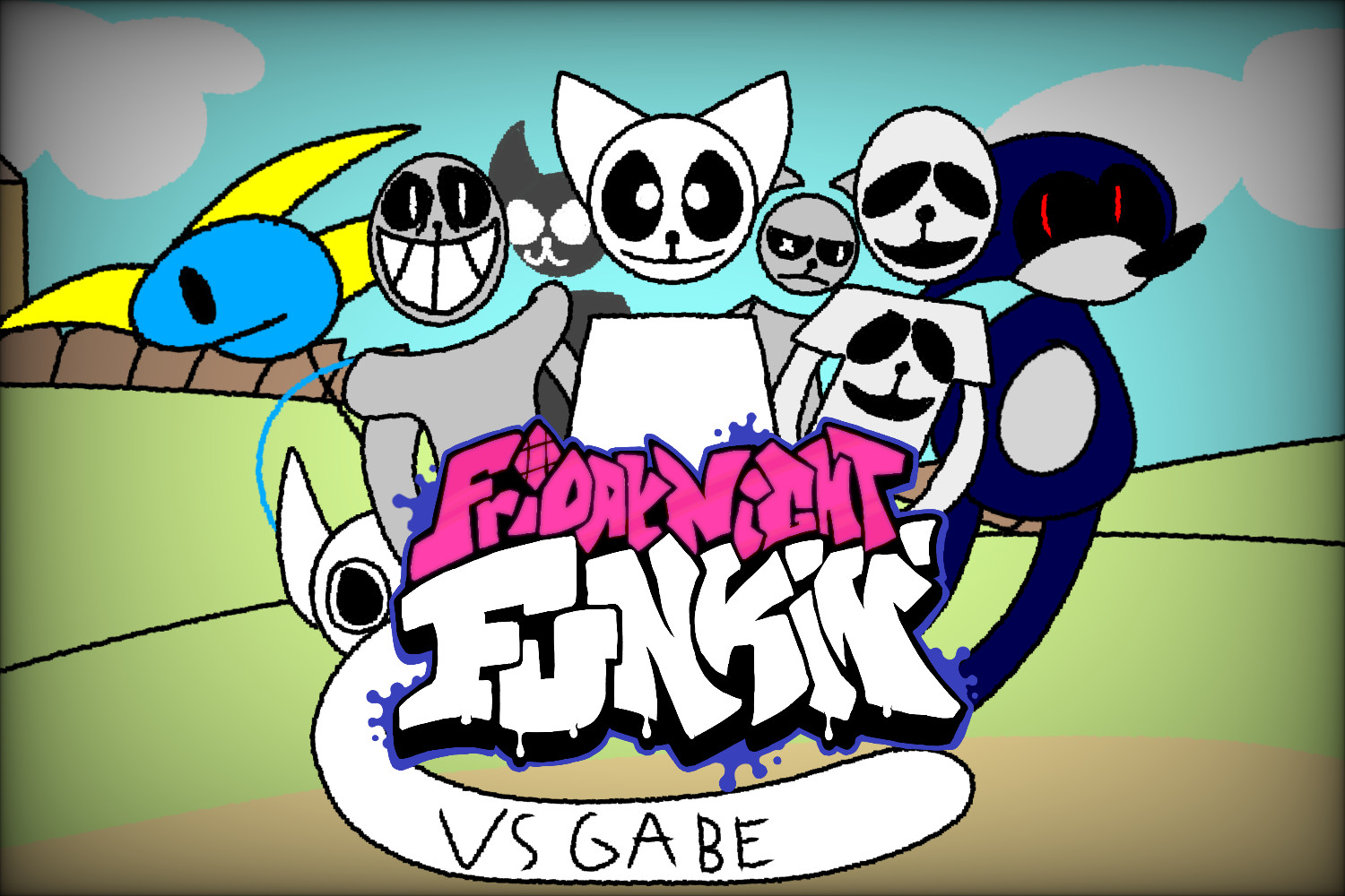 FNF vs Gabe (the oc mod ever) [Friday Night Funkin'] [Works In Progress]