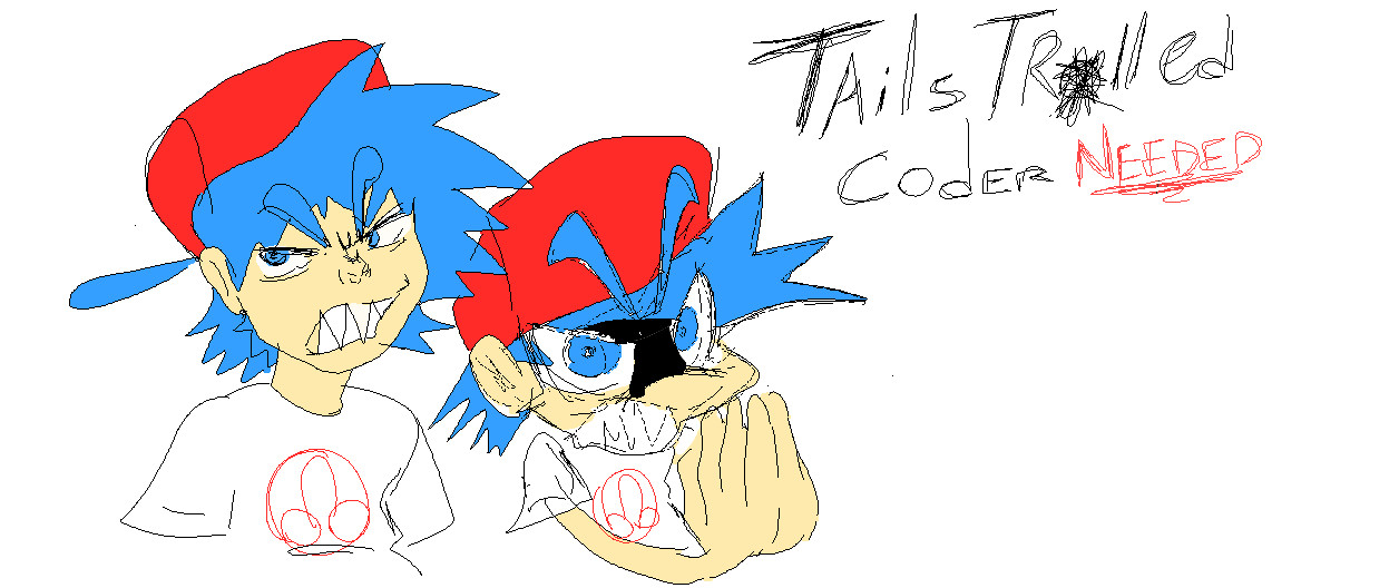Trlled - Tails Gets Trlled Work In Progress for Friday Night Funkin ...