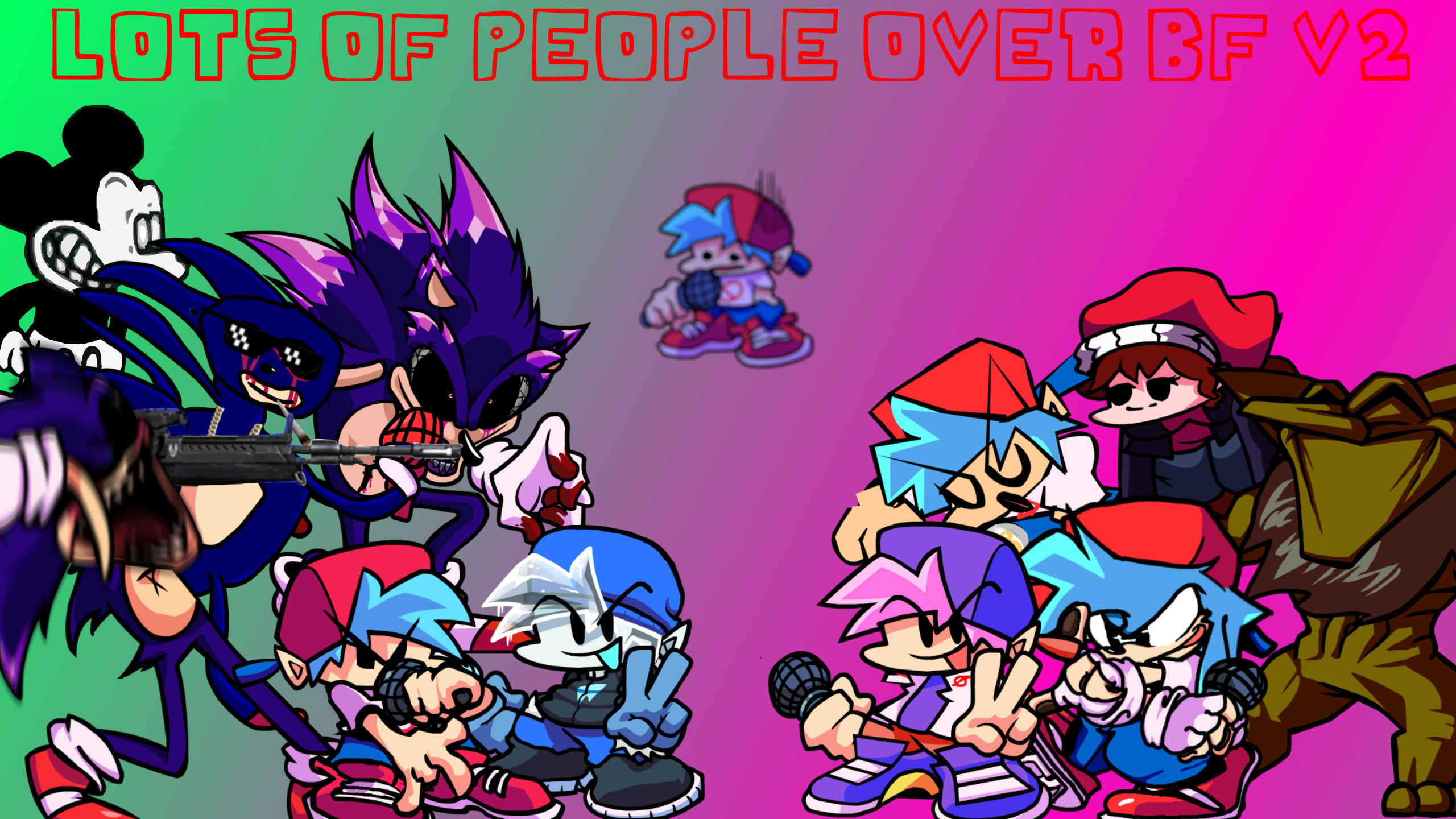 THE FULL ASS PLAYABLE CHARACTER PACK! Work In Progress for Friday Night ...