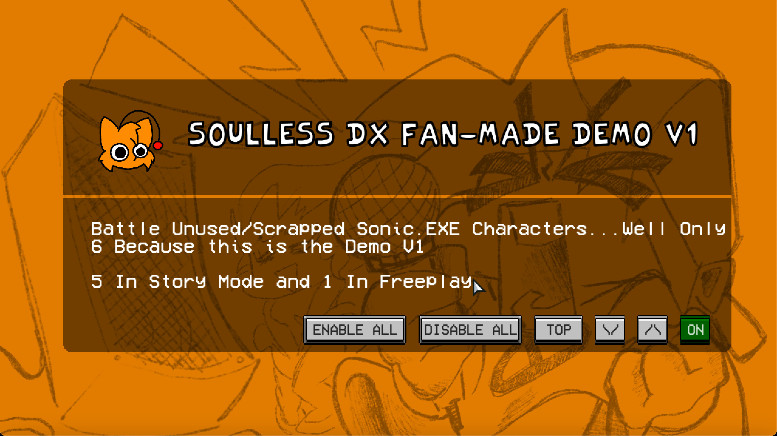 Soulless DX Fan-Made DEMO Work In Progress for Friday Night Funkin' | FNF Works In Progress