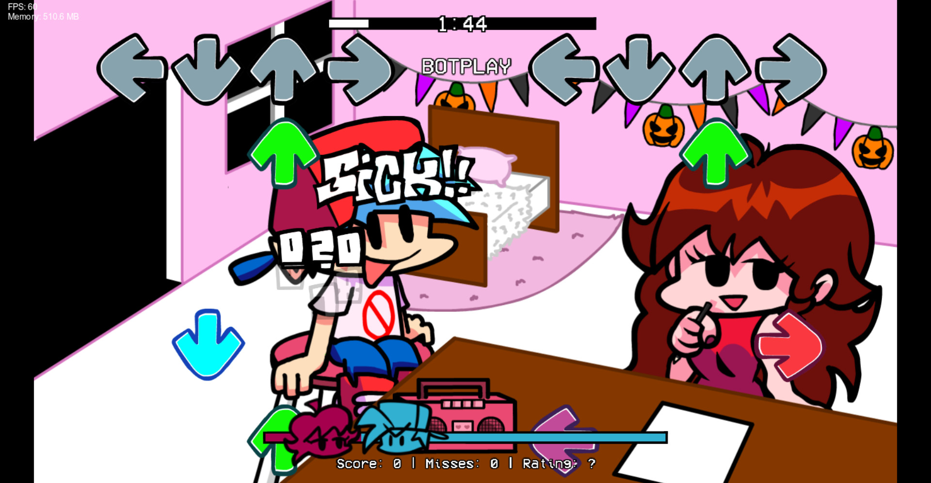 The Friday Night Before Halloween (FNF MOD) [Friday Night Funkin ...