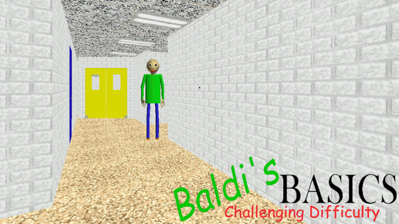 Baldi's Basics: Challenging Difficulty [Baldi's Basics] [Works In Progress]