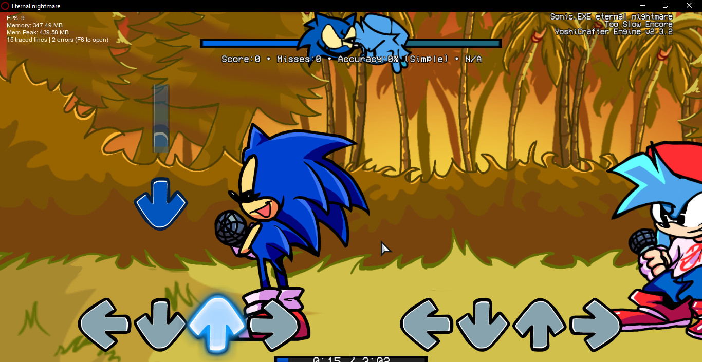 VS Sonic.EXE Eternal nightmare Work In Progress for Friday Night Funkin ...