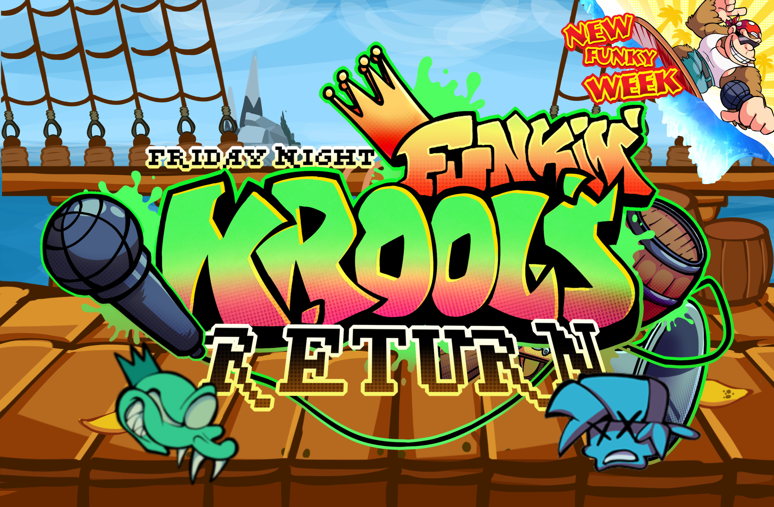 FNF K Rool's Return [Friday Night Funkin'] [Works In Progress]