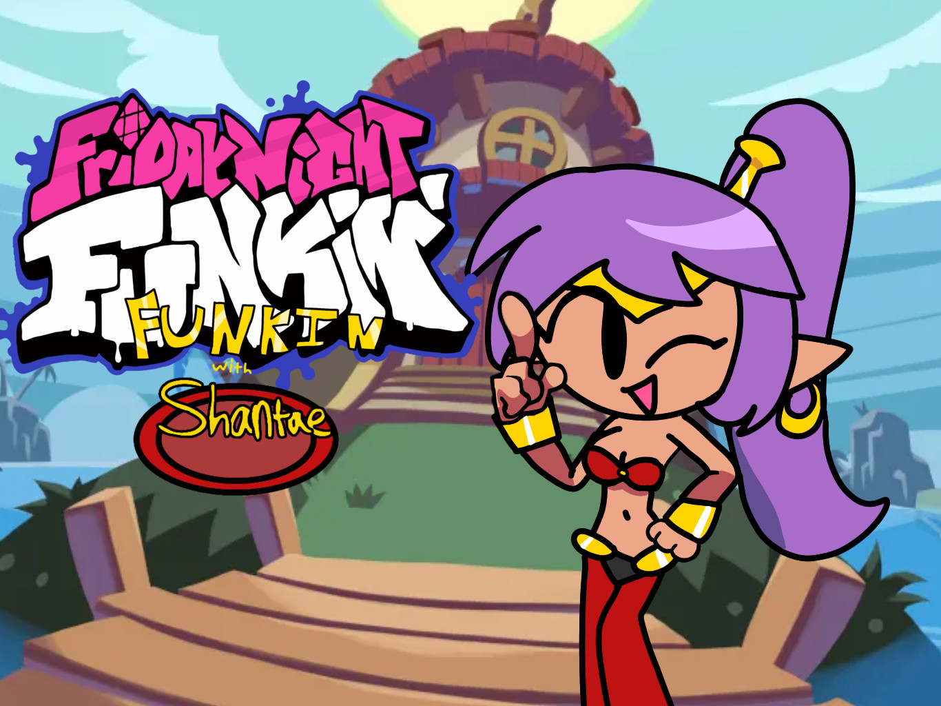 Friday Night Funkin: Funkin with Shantae! Work In Progress for Friday Night Funkin' | FNF Works ...