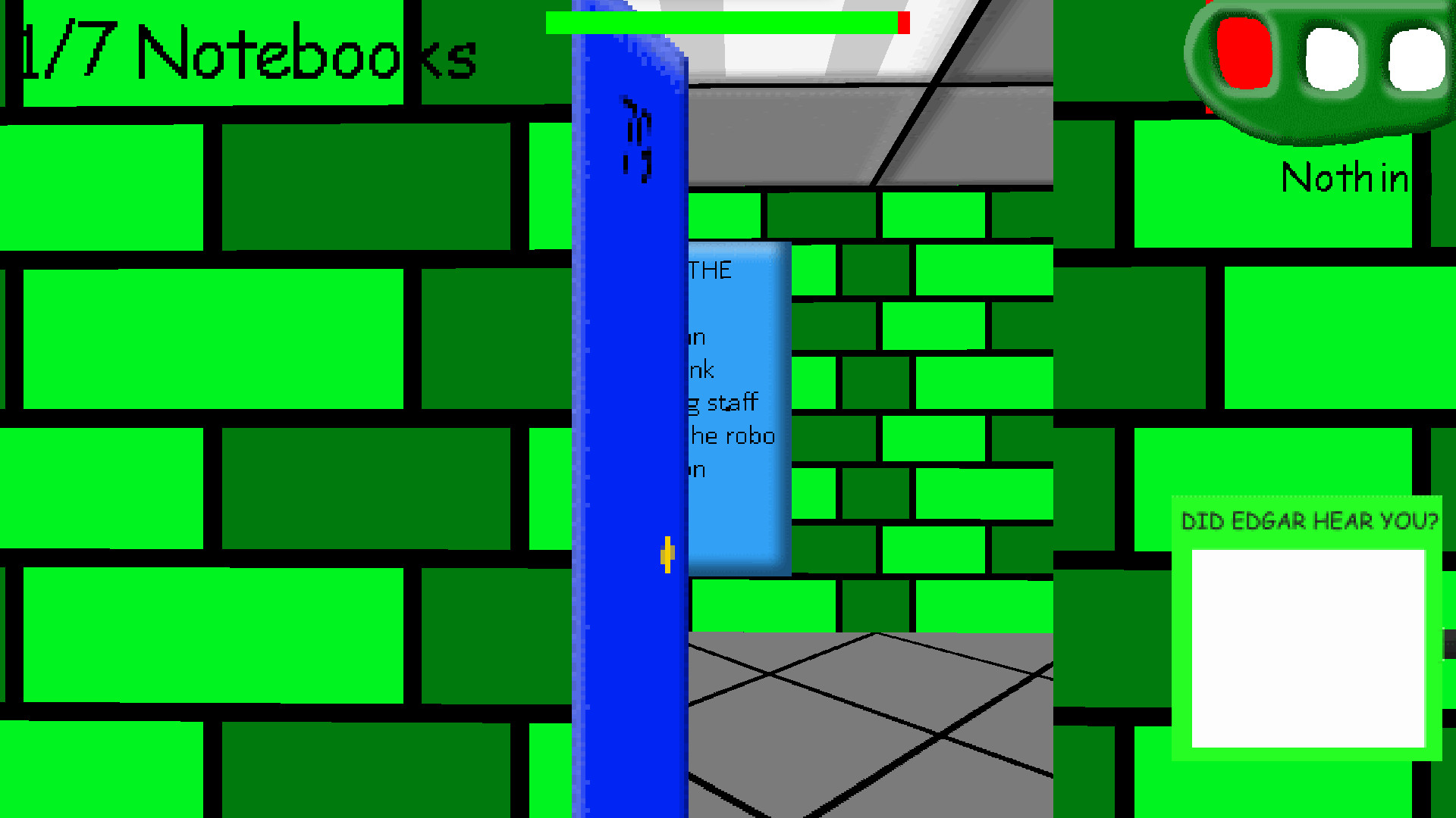 Edgar's Basical Education! (WIP) Work In Progress for Baldi's Basics | Baldi Works In Progress