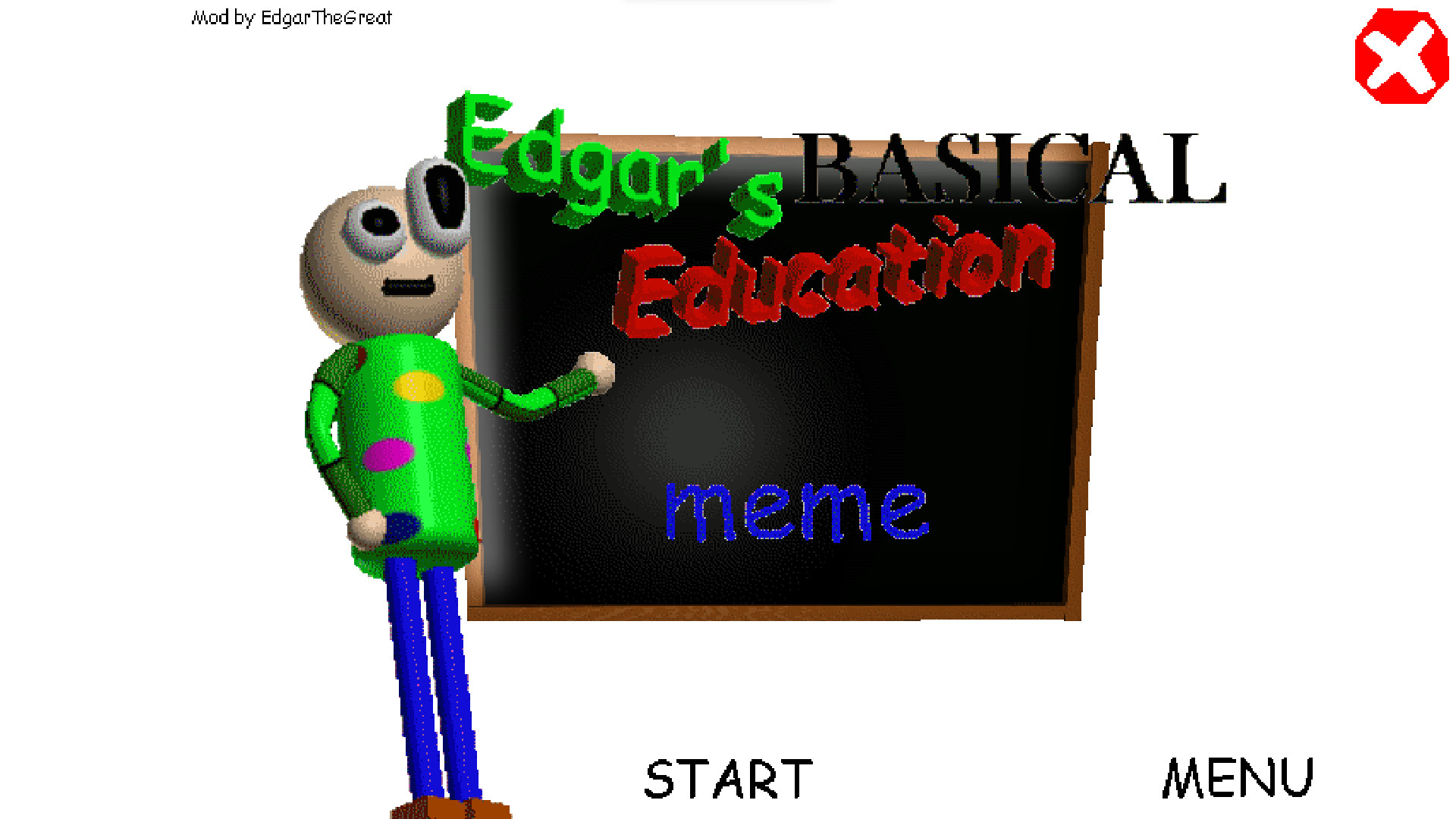 Edgar's Basical Education! (WIP) Work In Progress for Baldi's Basics | Baldi Works In Progress