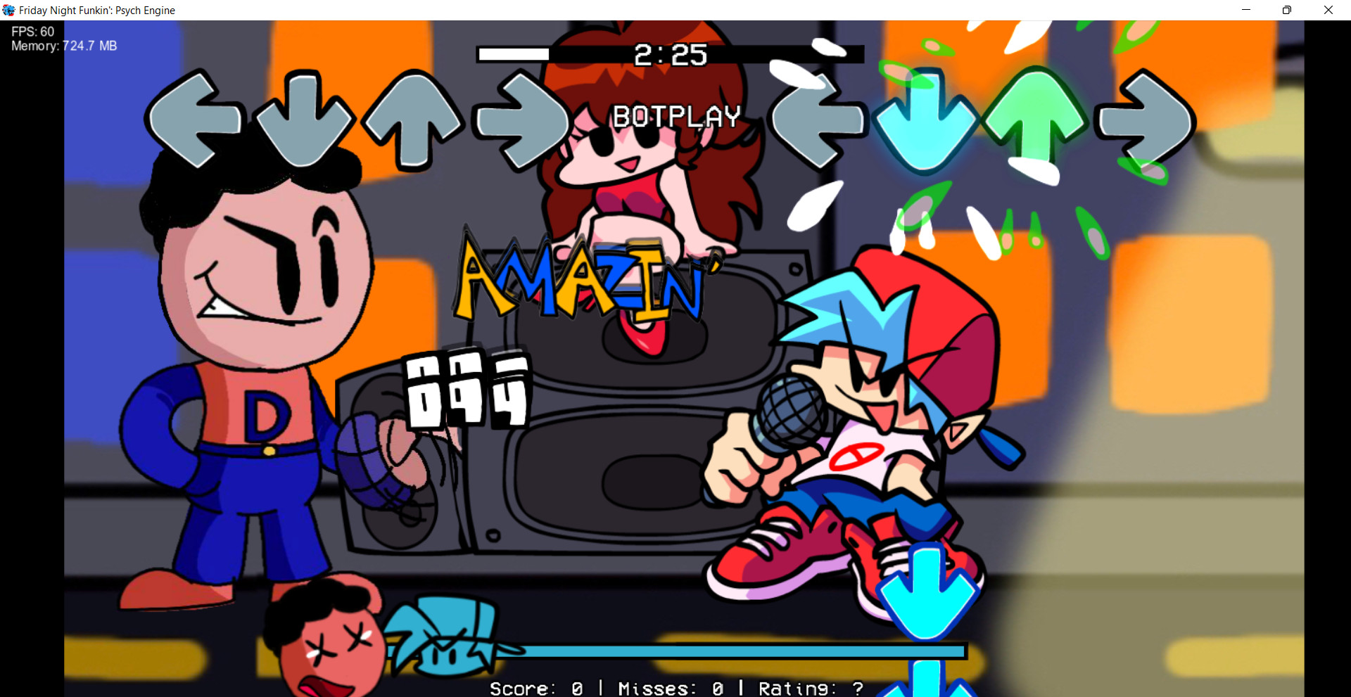 Friday Night Action! (V1) [Friday Night Funkin'] [Works In Progress]