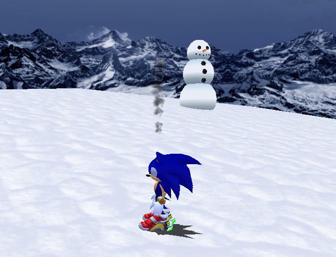 Custom Level (over Weapons Bed) Work In Progress for Sonic Adventure 2 ...