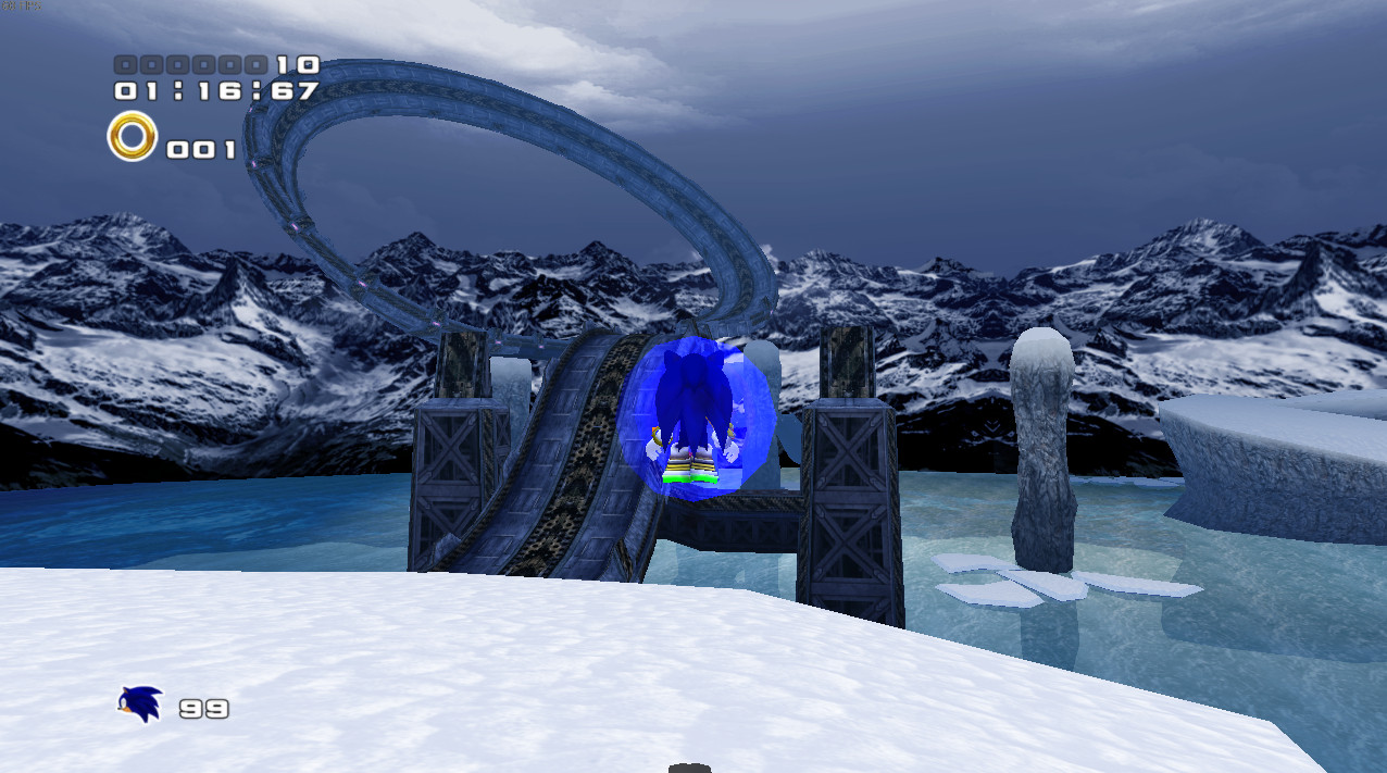 Custom Level (over Weapons Bed) Work In Progress for Sonic Adventure 2 ...