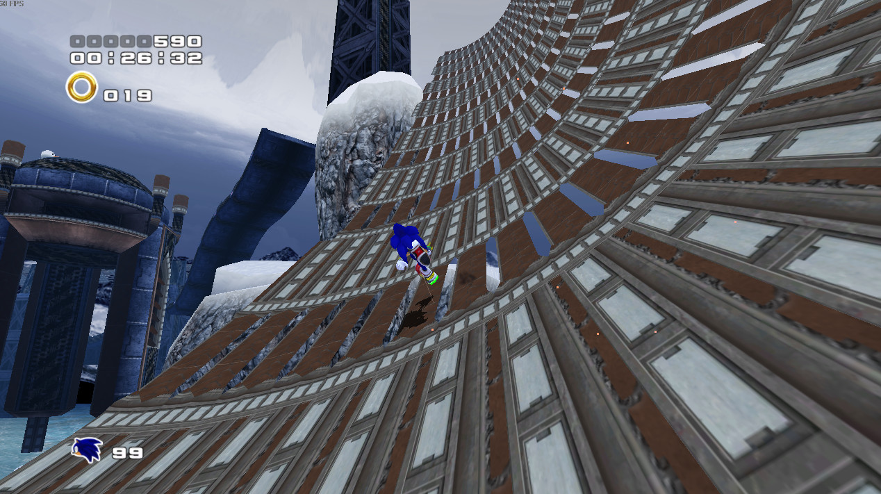 Custom Level (over Weapons Bed) Work In Progress for Sonic Adventure 2 ...