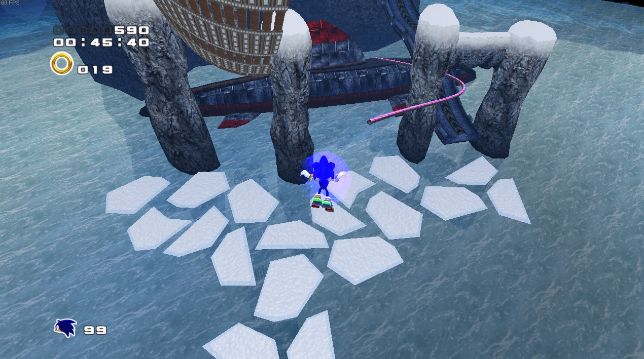 Custom Level (over Weapons Bed) Work In Progress for Sonic Adventure 2 ...