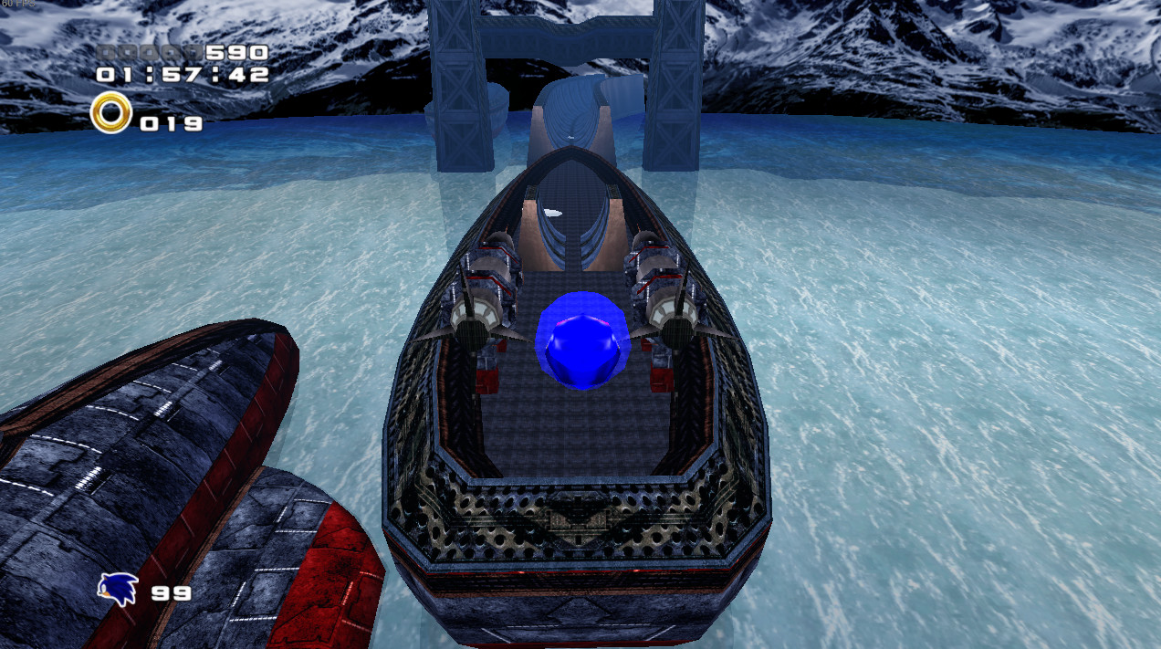 Custom Level (over Weapons Bed) Work In Progress for Sonic Adventure 2 ...
