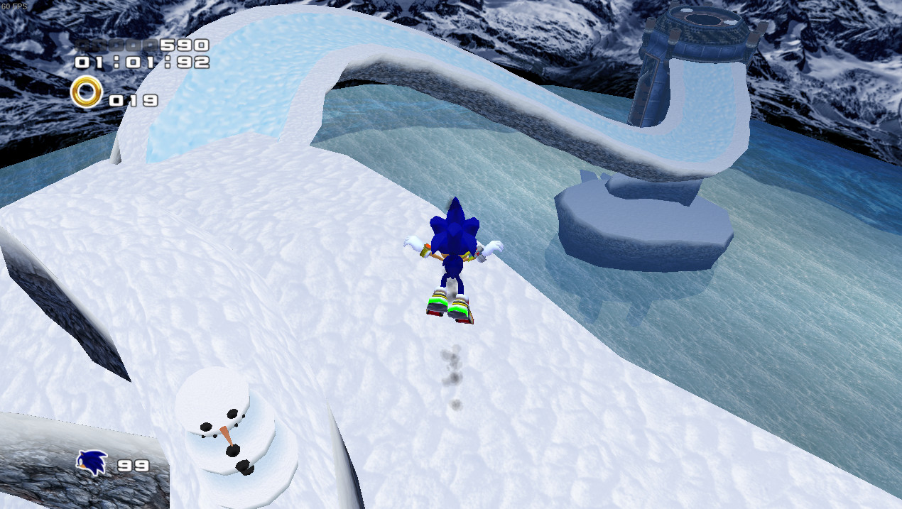 Custom Level (over Weapons Bed) Work In Progress for Sonic Adventure 2 ...
