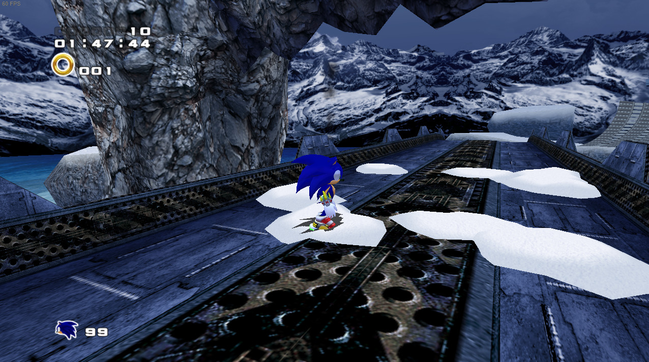 Custom Level (over Weapons Bed) Work In Progress for Sonic Adventure 2 ...