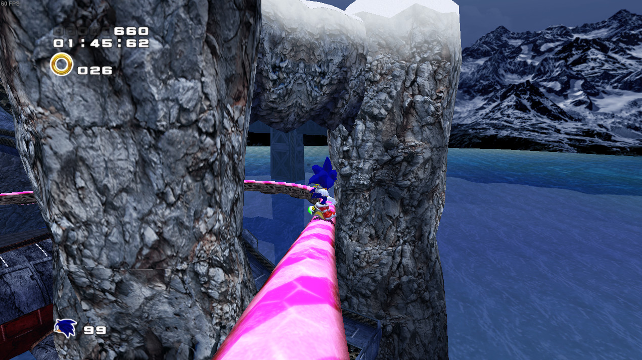 Custom Level (over Weapons Bed) Work In Progress for Sonic Adventure 2 ...