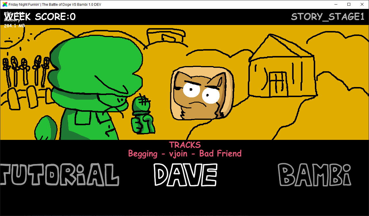 Vs. Dave and Bambi: The Battle of Doge VS Bambi Work In Progress for ...