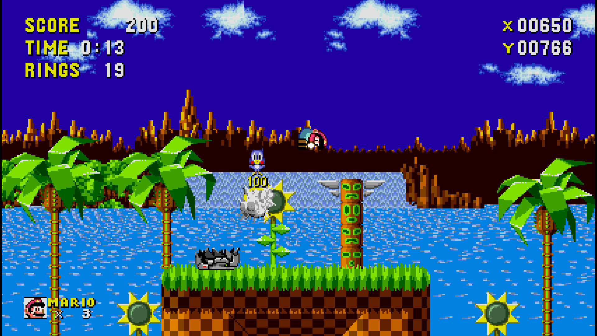 Mario in Sonic 1 Work In Progress for Sonic the Hedgehog (2013) | S1 ...