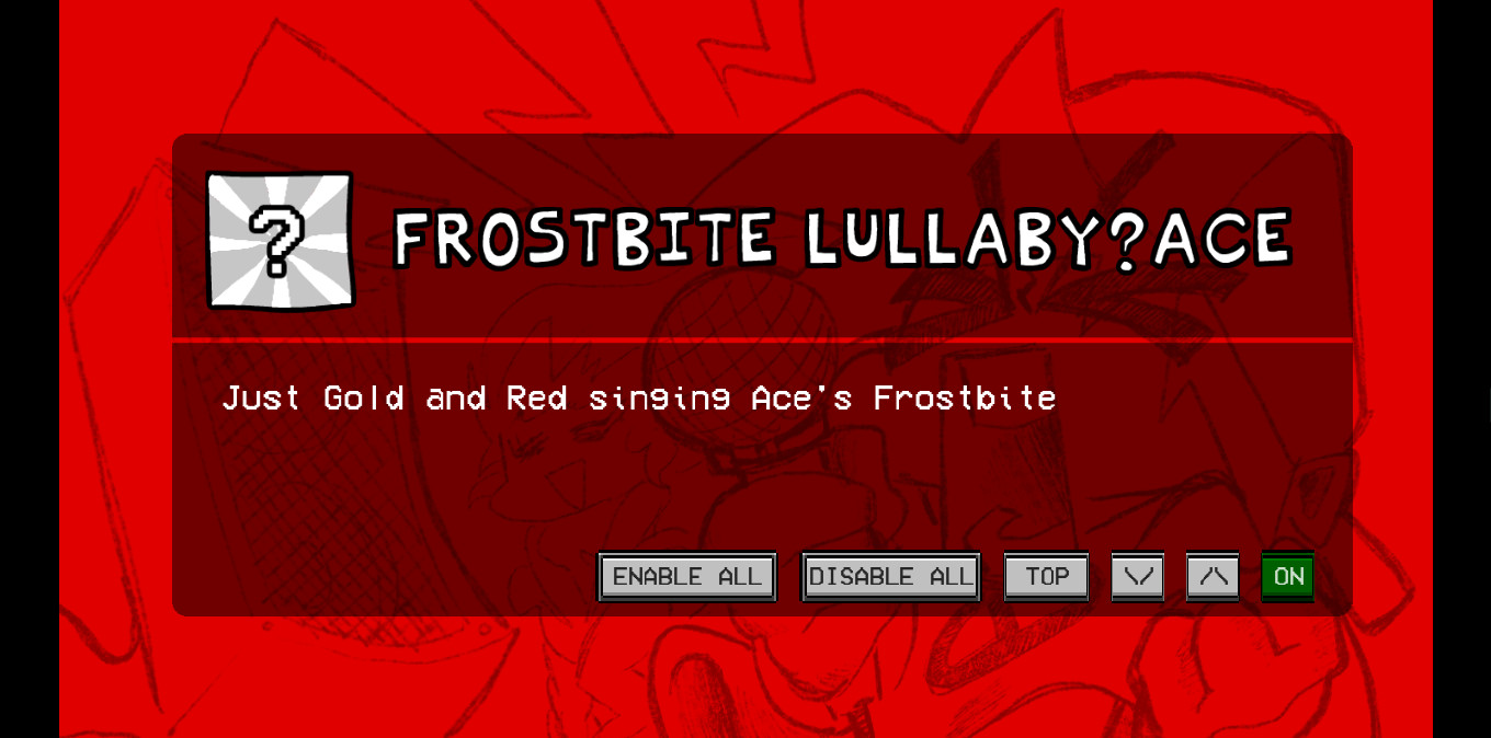 [SENSITIVE CONTENT] Red and Gold(Blake) sings Frostbite(Ace) [Friday ...