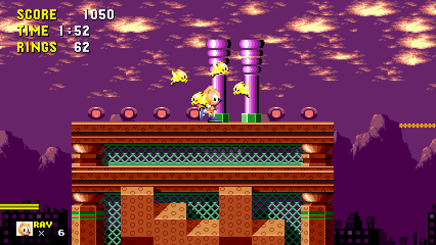 Ray the Flying Squirrel Work In Progress for Sonic the Hedgehog Forever ...