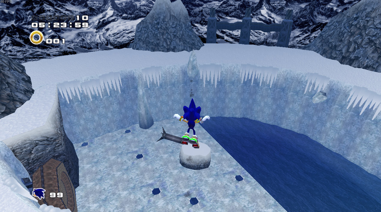 Custom Level (over Weapons Bed) Work In Progress for Sonic Adventure 2 ...