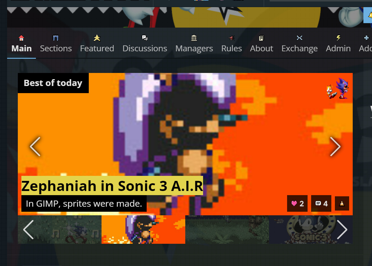 Zephaniah in Sonic 3 A.I.R (Mighty.ZIP) Work In Progress for Sonic 3 A ...