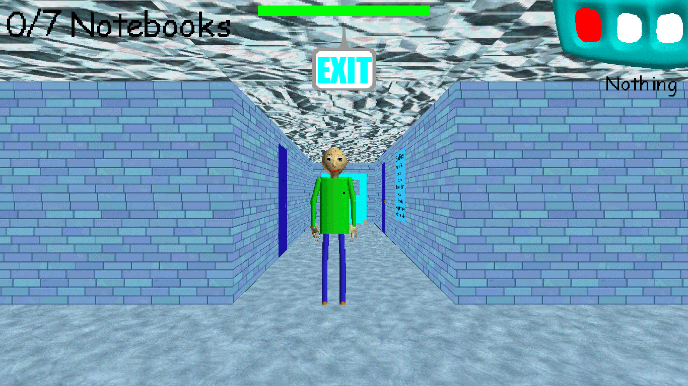 Baldi's Basics Crystal Edition (COMPLETE) Work In Progress for Baldi's ...