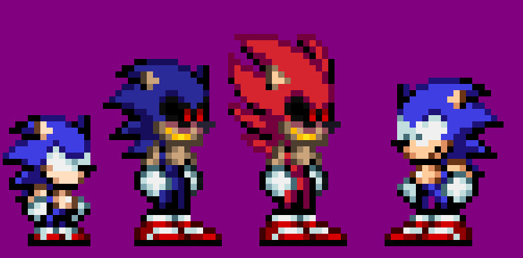 Sonic.exe exeing all over Sonic Boll Work In Progress for Boll Deluxe ...