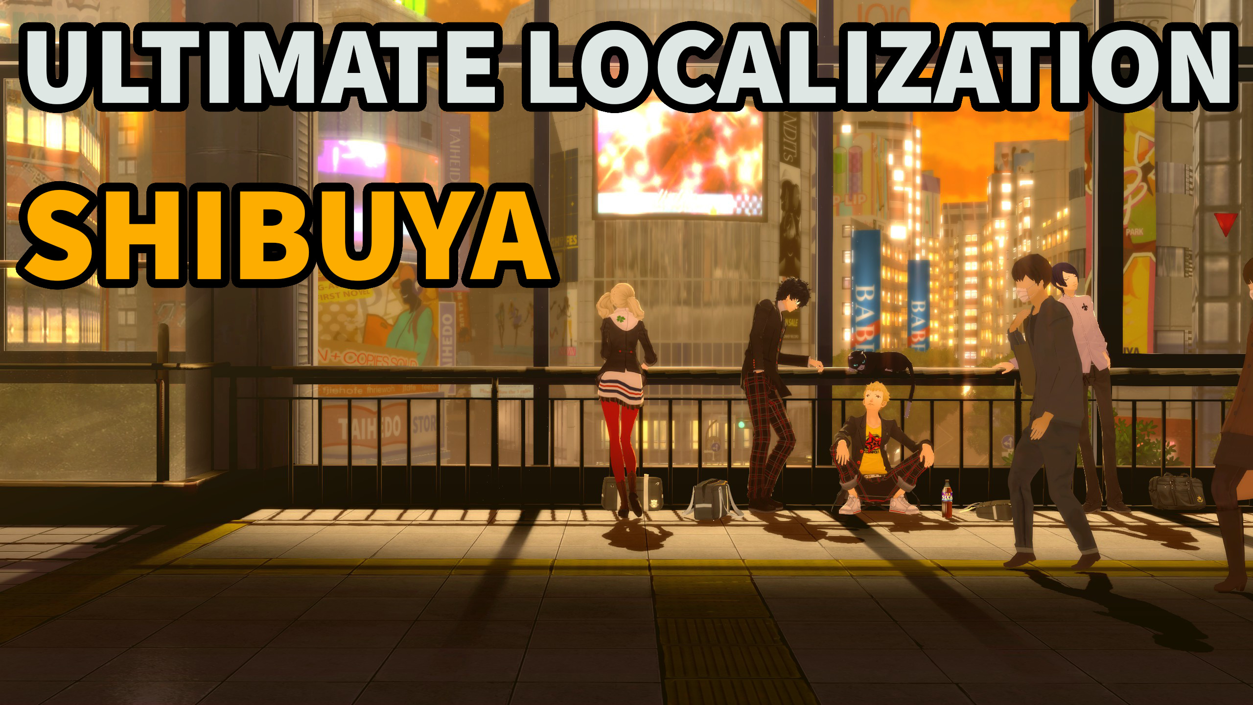 Ultimate Localization - Shibuya Work In Progress for Persona 5 Royal (PC) | P5R (PC) Works In ...