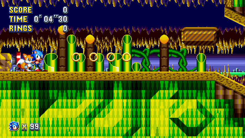 Quartz Quadrant (Act 1Past(Maniafield?)) [Sonic Mania] [Works In Progress]