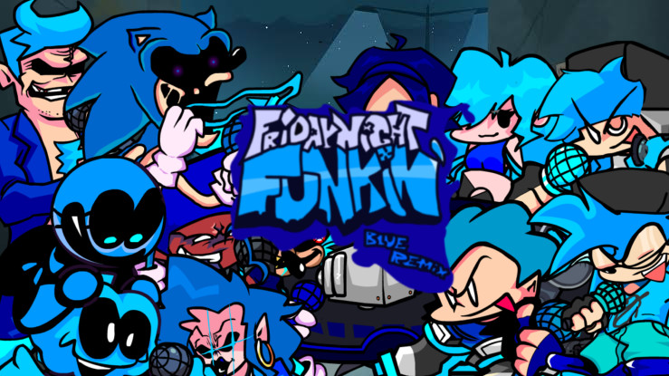 [SENSITIVE CONTENT] FNF: Blue Side Takeover (Blue Chramaly) Work In ...