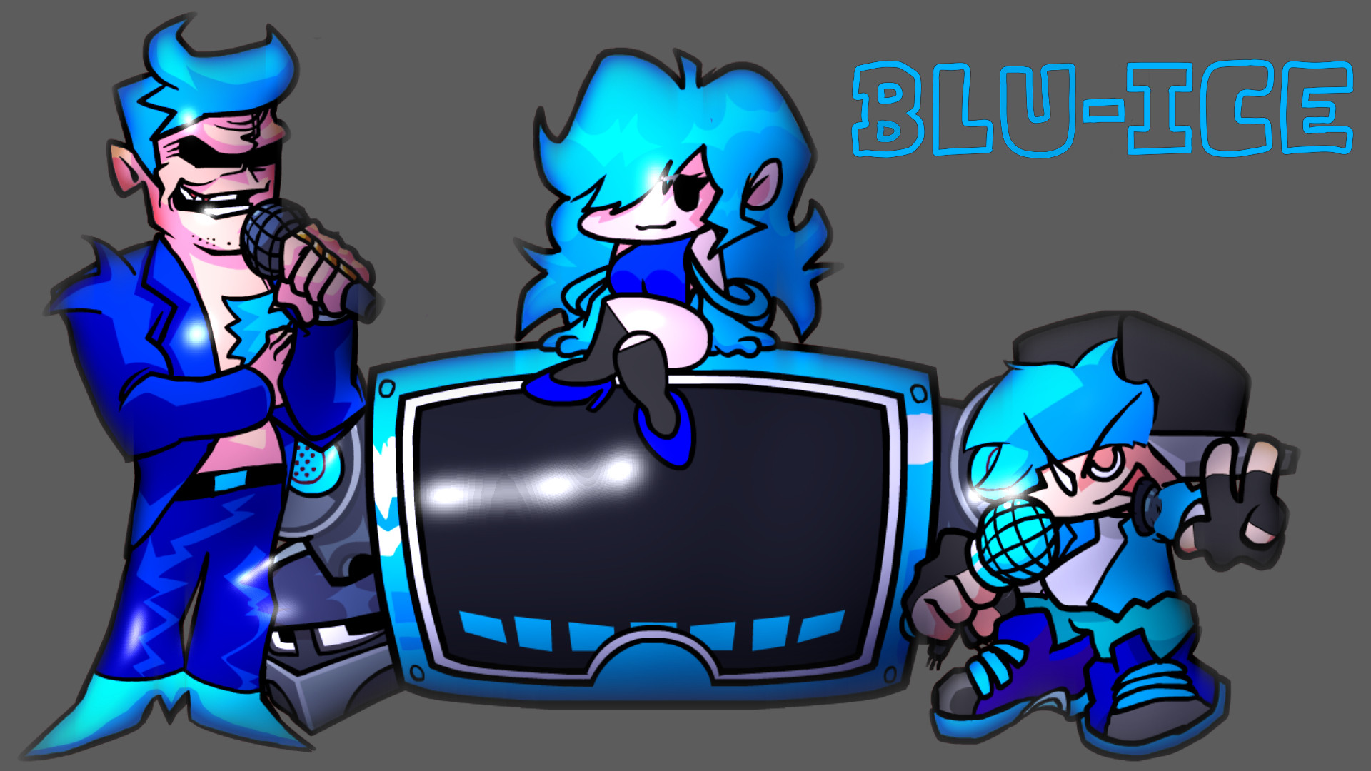 [SENSITIVE CONTENT] FNF: Blue Side Takeover (Blue Chramaly) Work In ...