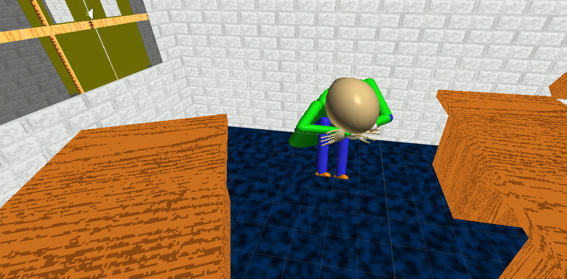Baldi Stuck in ohio Remake Work In Progress for Baldi's Basics | Baldi ...