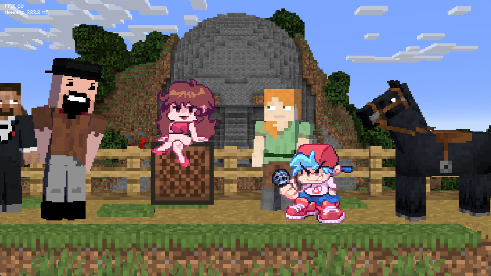 FNF Vs Steve Expanded [Friday Night Funkin'] [Works In Progress]