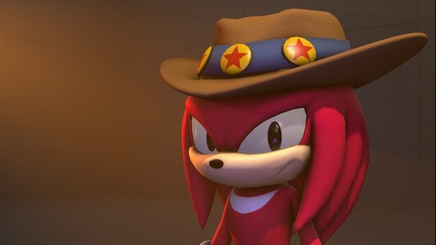 Treasure Hunter Knuckles over Knuckles [Sonic Frontiers] [Works In ...