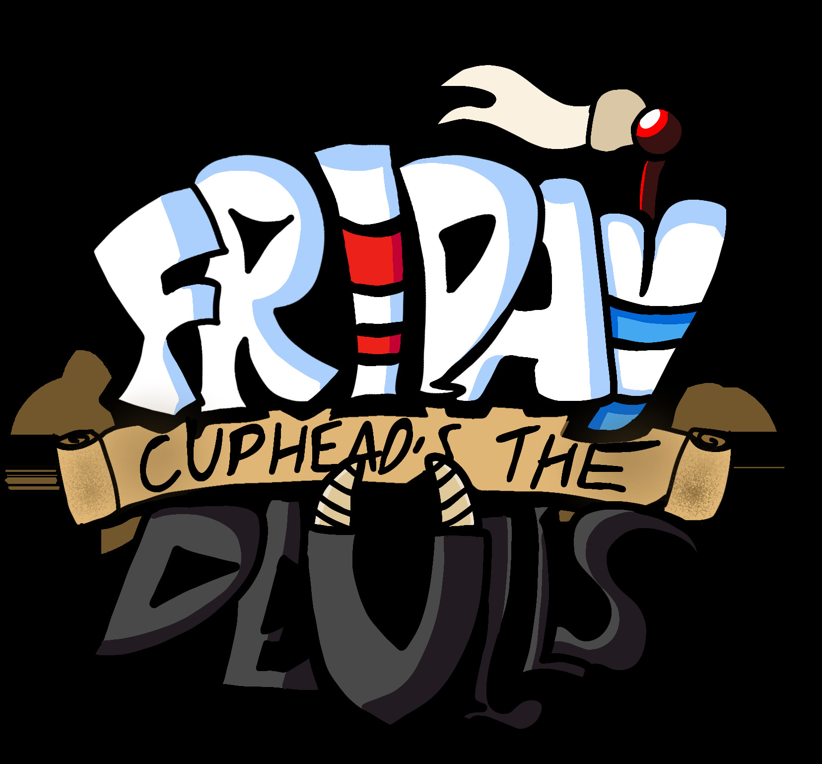 Friday Cuphead's the Devils Work In Progress for Friday Night Funkin ...