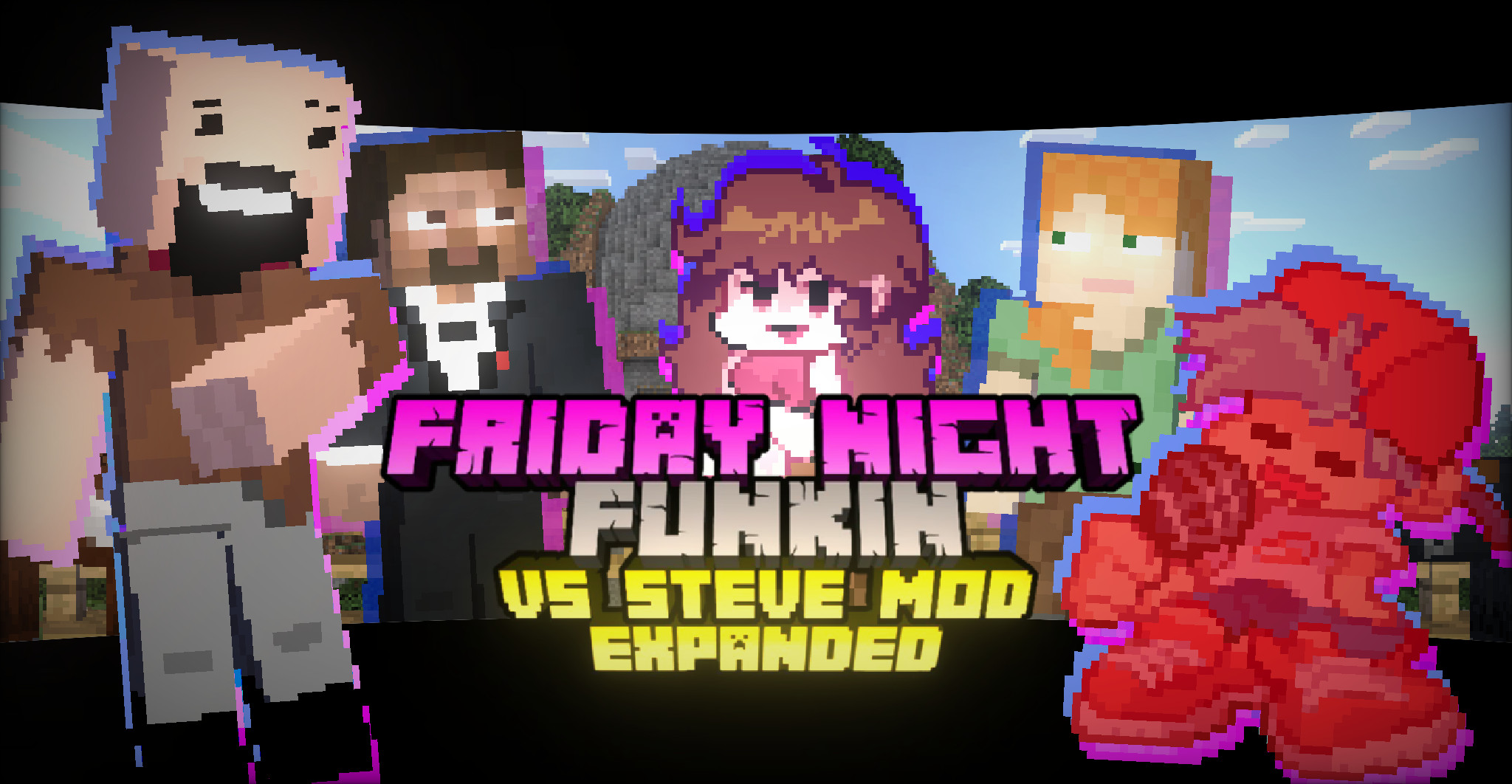 FNF Vs Steve Expanded [Friday Night Funkin'] [Works In Progress]