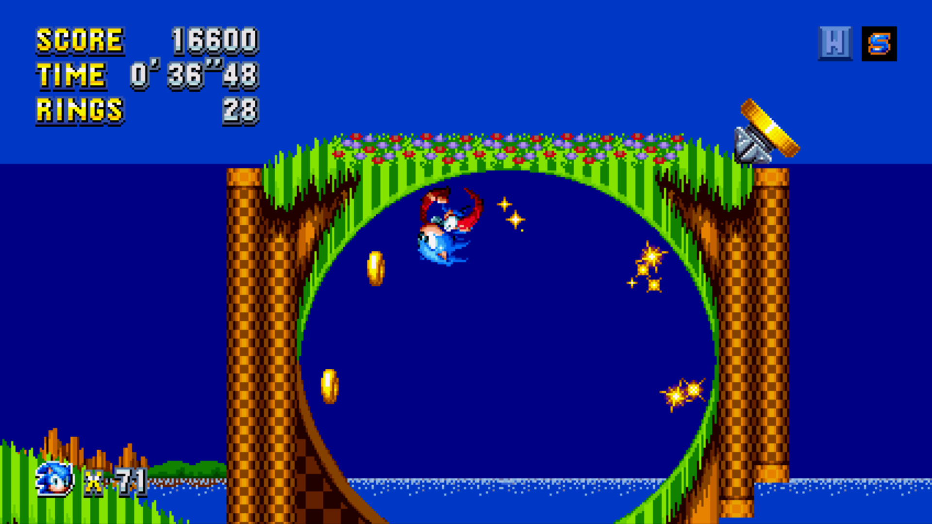 Emerald Hill Zone Work In Progress for Sonic Mania | SM Works In Progress