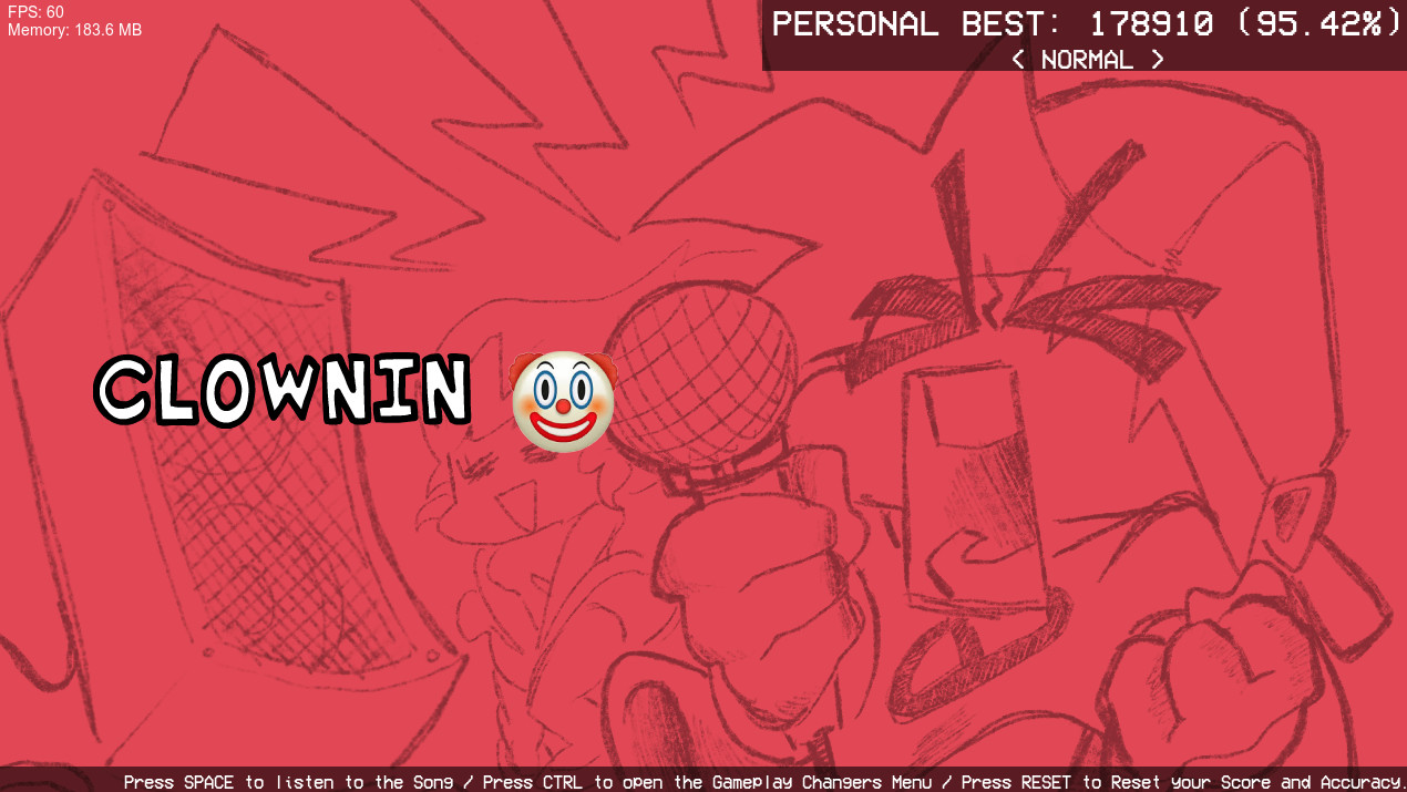 FNF: Vs Clown Emoji (V1) Work In Progress for Friday Night Funkin ...