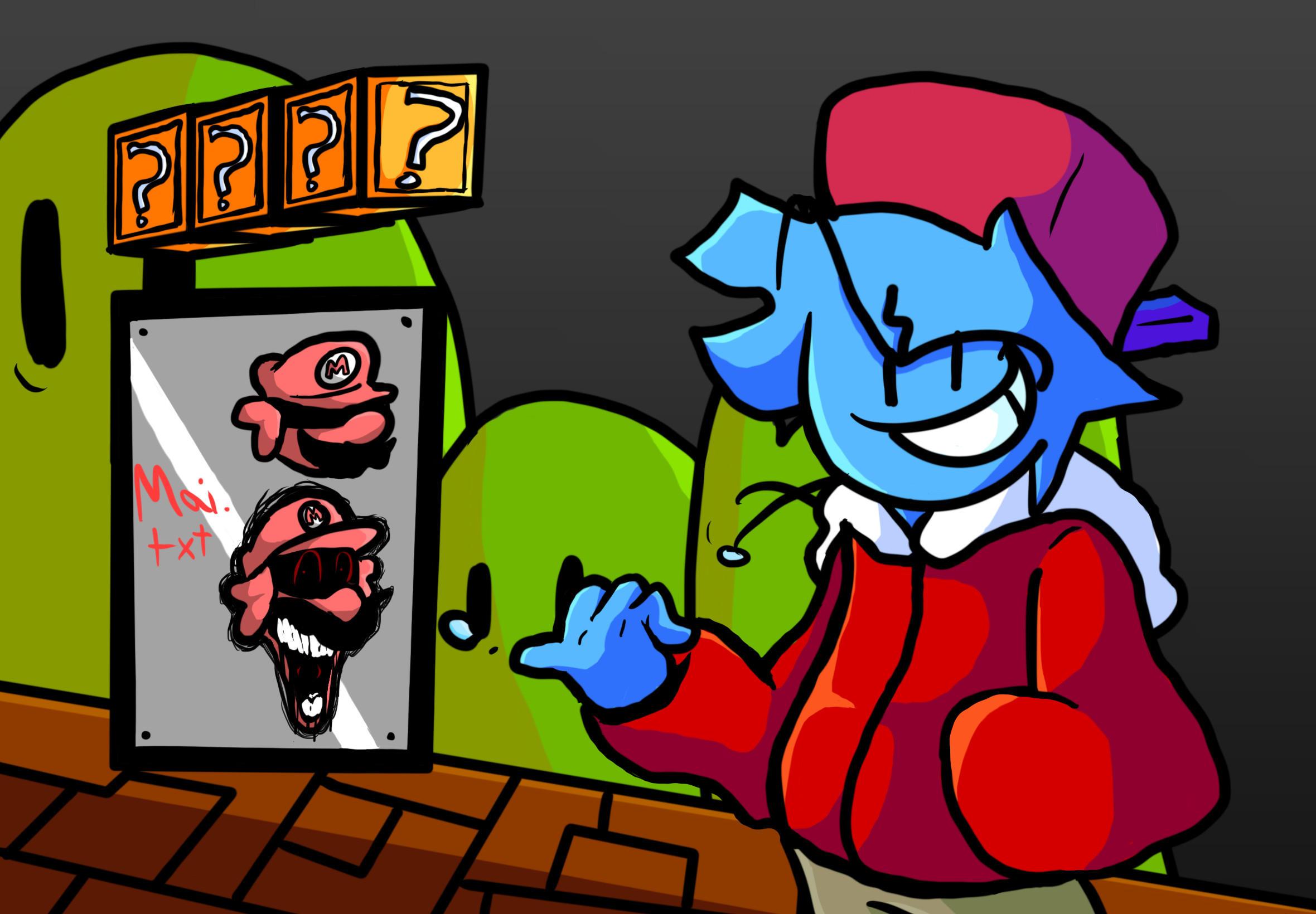 FNF VS Random Encounters V2 W.I.P [Friday Night Funkin'] [Works In ...