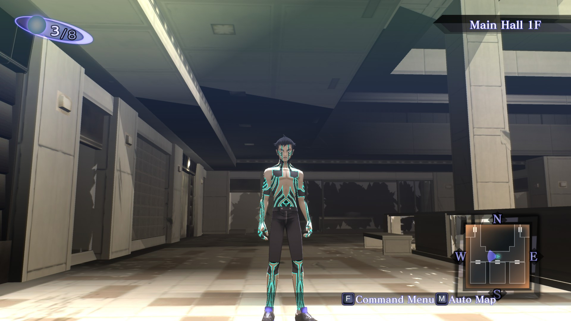 Minimap Over Compass Work In Progress for Shin Megami Tensei: III ...