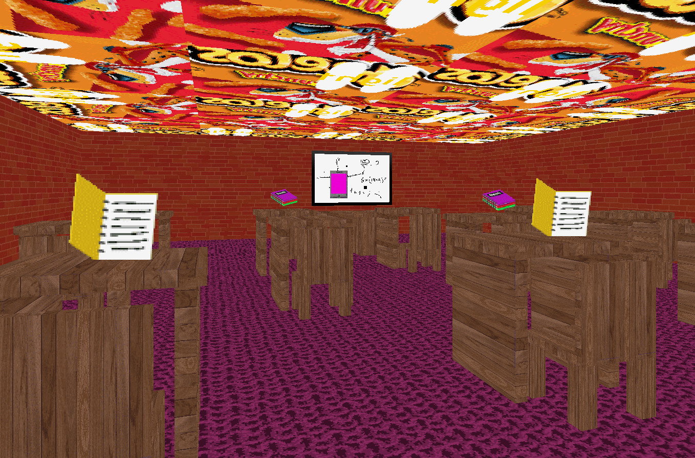 Pee Man's Awesome School Work In Progress for Baldi's Basics | Baldi ...