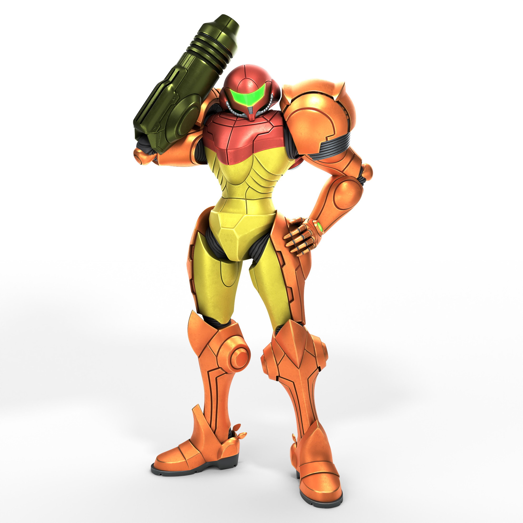 Super Metroid Samus HD Work In Progress for Super Smash Bros. Ultimate ...